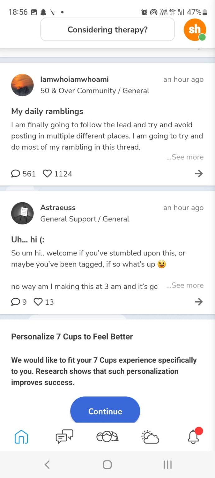 Top 10 free and paid Mental Health Therapy Apps [2023 overview ...